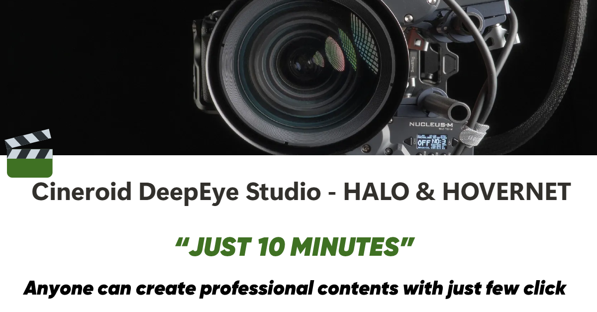 Cineroid DeepEye Studio - HALO & HOVERNET