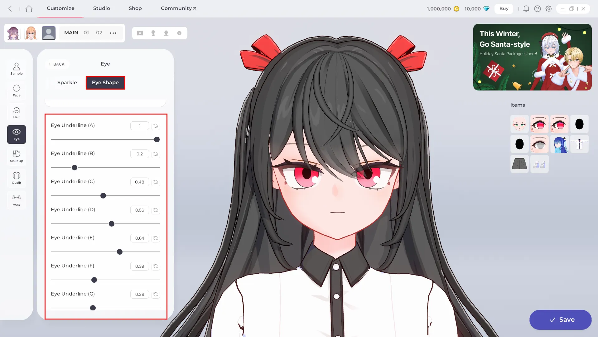 How to Customize an Avatar’s Face